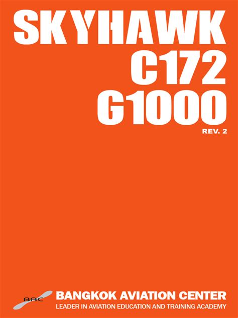 Bac C172 G1000 Checklist Rev2 Pdf Aerospace Aircraft