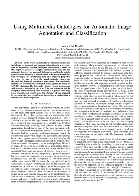 pdf using multimedia ontologies for automatic image annotation and