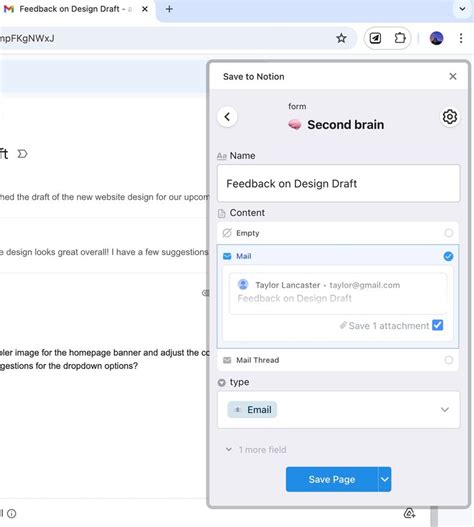 How To Save Emails To Notion Save To Notion Blog