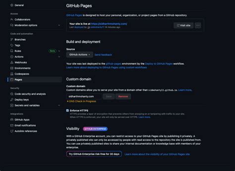 how to add a custom domain to github pages hostinger edition dev