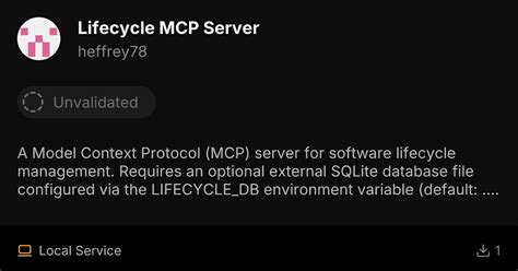 Lifecycle Mcp Server Mcp Servers · Lobehub