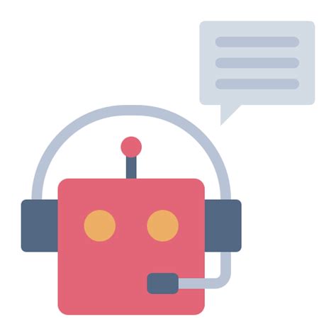 Chat Bot Generic Color Fill Icon