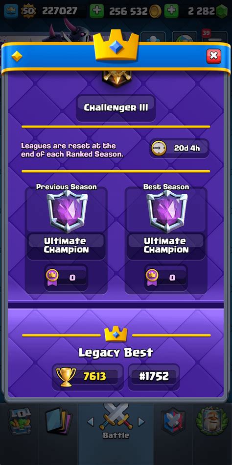 This Player Finished At 0 Medals In Ultimate Champ Rclashroyale