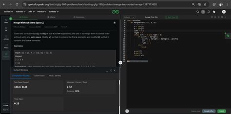 Sudip Bhakta On Linkedin Gfg160 Geekstreak2024 Codingjourney