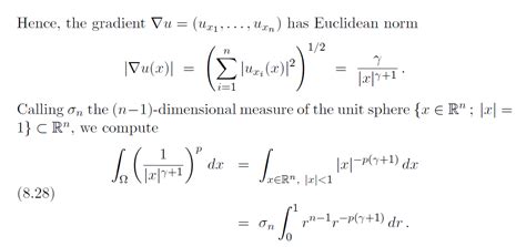Real Analysis Elaboration On An Integral Expression Of Lp Norm Of