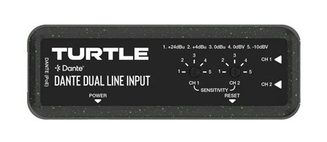 Dante 2ch Analog Line Input Adapter Dante