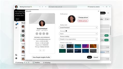 Webex App Personalize Your App