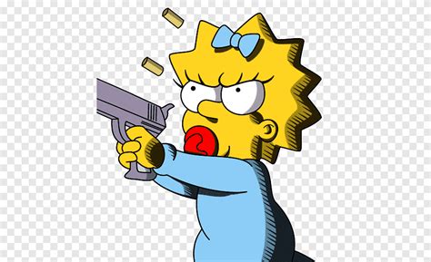 Gangster Maggie Simpson