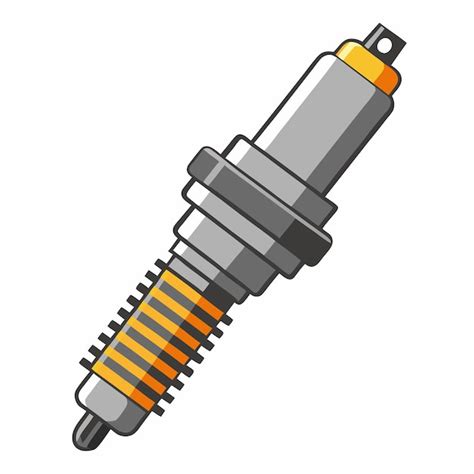 Spark Plug Vector Essential Components For Engine Design Premium Ai Generated Vector