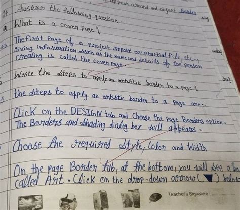 24 Answer The Following Question What Is A Cover Page Thefirst Page Of