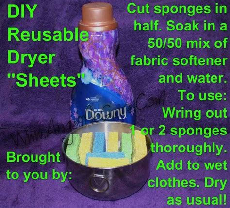 Reusable Dryer Sheets A Clever Laundry Hack