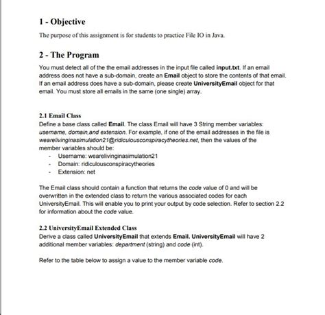 Solved 1 Objective The Purpose Of This Assignment Is For