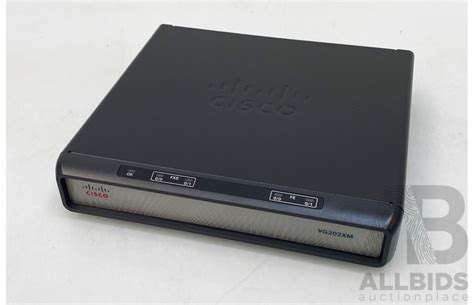 Cisco Vg202xm Analog Voice Gateway Lot 1518053 Allbids