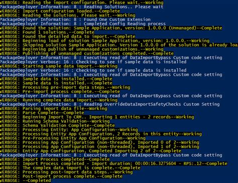 Dynamics CRM Package Deployer Carl De Souza
