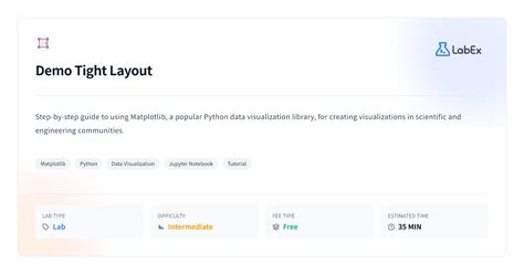Matplotlib Python Visualization Data Visualization Tutorial Labex