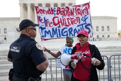 Scenes At Supreme Court As Justices Consider Birthright Citizenship