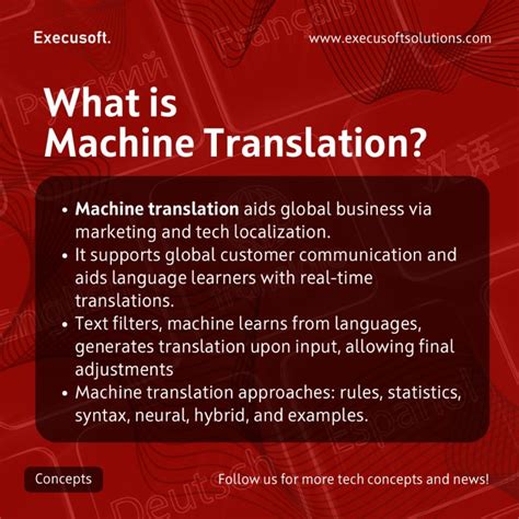Execusoft Solutions Inc On Linkedin Machinetranslation Languagelearning International