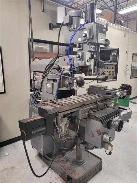 Used Sharp Industries CNC Conversion CNC Milling MD Equipment Services LLC
