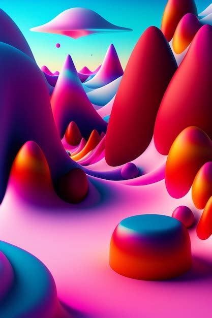 Premium Ai Image Candy Land