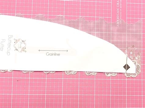 Adding Trim With A Finished Edge To A Flutter Sleeve Peony Patterns