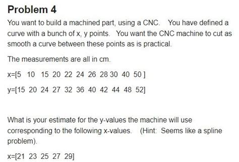 Solved You Want To Build A Machined Part Using A CNC You Chegg