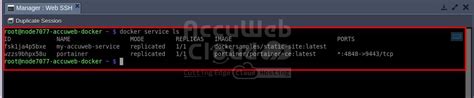 Docker Swarm Service Deployment Made Simple Accuwebcloud