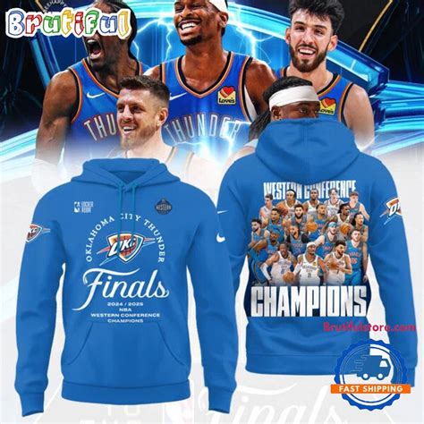 Oklahoma City Thunder 2025 Western Conference Champions Locker Room