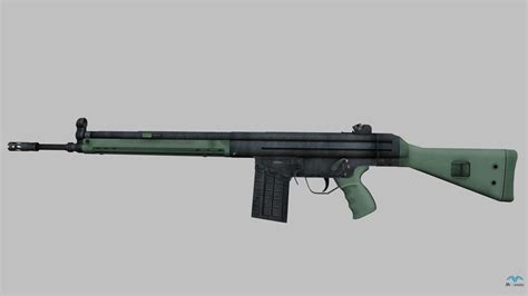 Handk G3a3 Rifle Featured Model Mvrsimulation