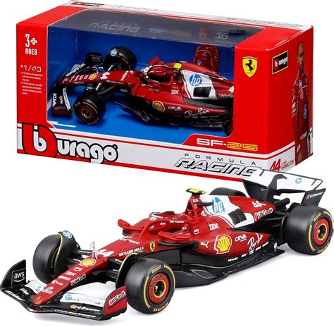 18 36853 H Bburago Ferrari Sf 25 F1 2025 44 Lewis Hamilton Modello Di