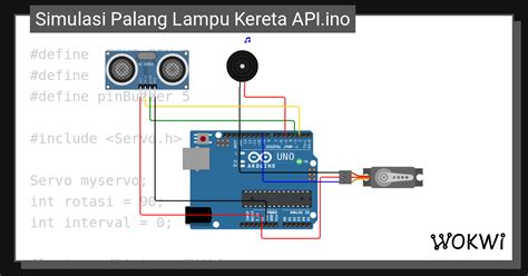 Jefri Simulasi Palang Lampu Kereta O Wokwi Esp32 Stm32