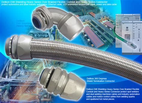 Heavy Series Over Braided Flexible Metal Conduit For High Temperature
