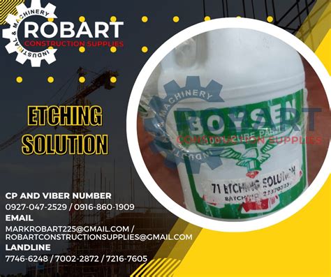 Etching Solution Commercial And Industrial Industrial Equipment On Carousell Etching Solution Commercial And Industrial Industrial Equipment On Carousell