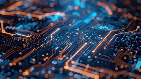 Close Up View Of A Modern Gpu Card With Circuit And Colorful Lights And Details 3d Rendering