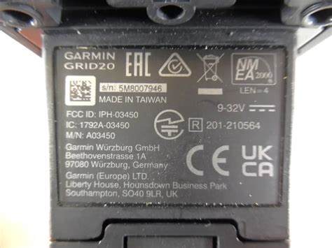 Garmin Grid 20 Remote Input Device 010 02011 00 Tested Good 90 Day War Max Marine Electronics