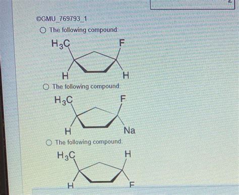 Solved Are There Any Chiral Centers In The Molecule Below Chegg Com