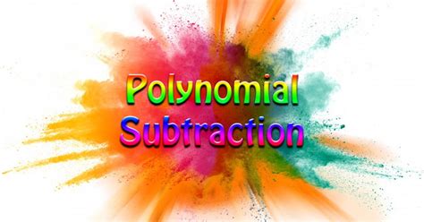 Polynomial Subtraction Using Linked List