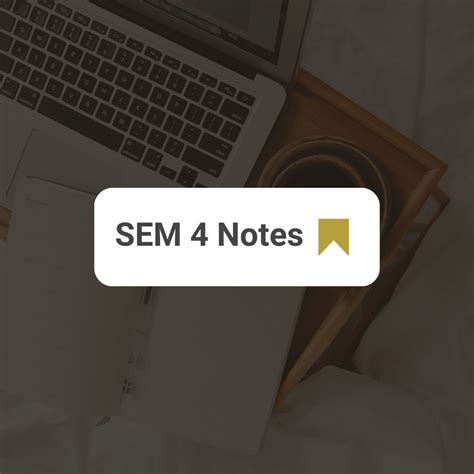 sem 4 notes