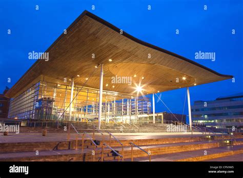The Senedd Welsh National Assembly Building Cardiff Bay Cardiff