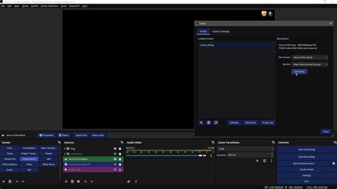 Github Vincesanjuanversegetter A Collection Of Python Scripts For Obs That Update Text