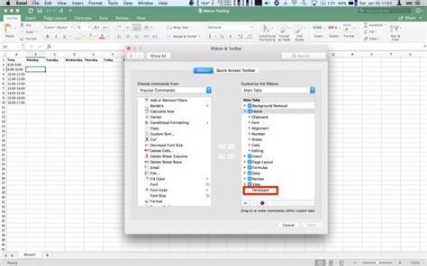 use macros in excel on mac to save time and do more