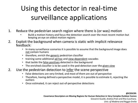 Ppt Pedestrian Detection Introduction Powerpoint Presentation Free Download Id 2131824