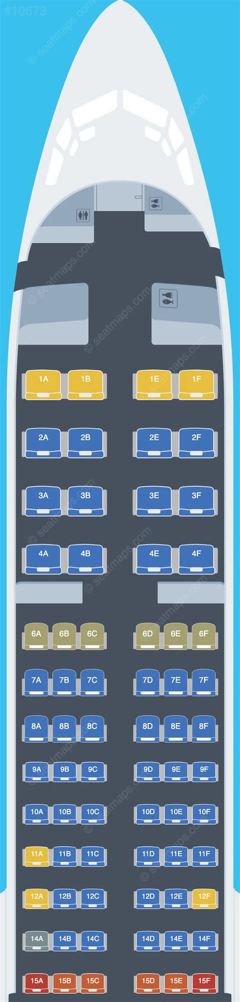 Mapas De Asientos Del Boeing 737 Max 9 De Aeromexico