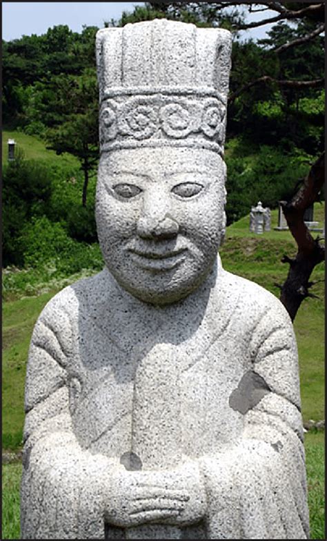 Scholar Guardian Statue At Tomb Of Jeong Mong Ju 174 Download