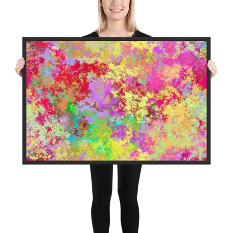 Random Walker Algorithm Art Print Poster Spring Etsy