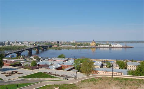 Вид с набережной федоровского нижний новгород - 95 фото