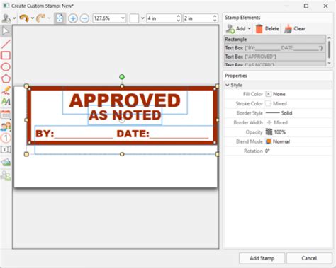 Topic Using The Acroplot Matrix Custom Stamp Creation Tool