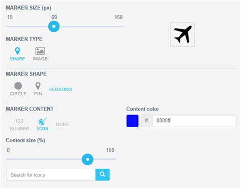 The Marker Customization Guide Mapme