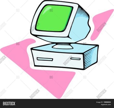 Computer System Vector And Photo Free Trial Bigstock