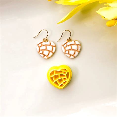 Heart Concha Cutter Heart Concha Clay Cutter Pan Dulce Etsy