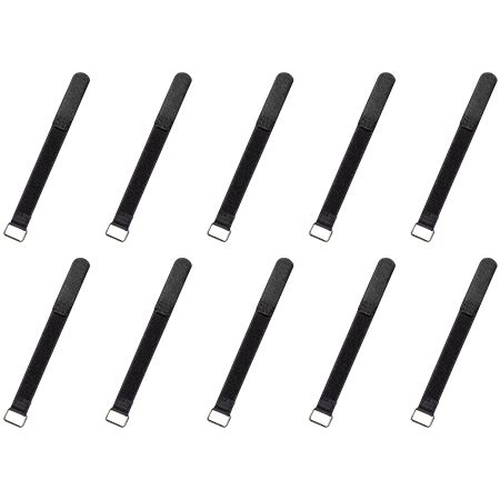 Rockboard Serre Câble 20 Mm X 200 Mm Pack De 10 Blue Adhésif Gaffeur